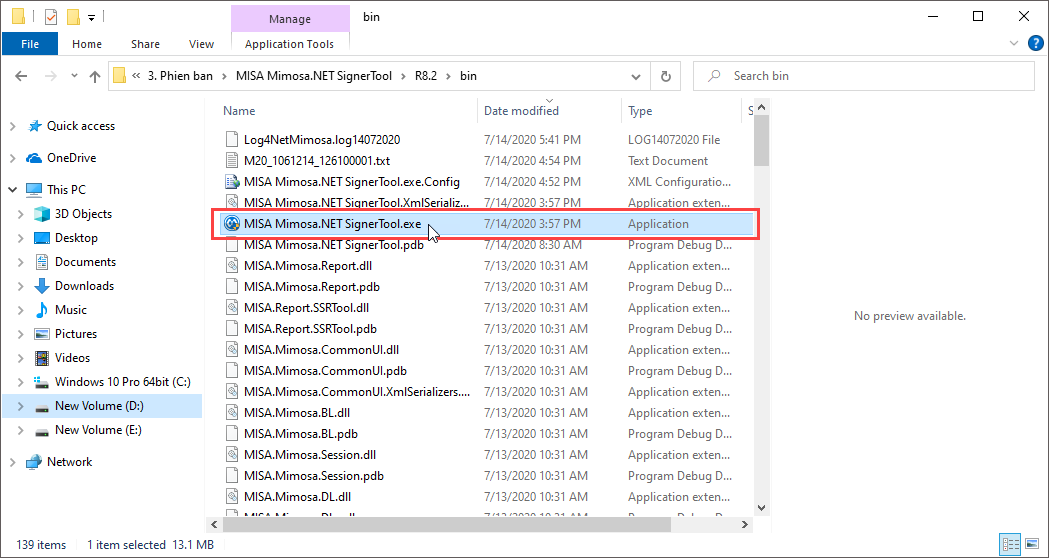 Phát hành công cụ ký số kho bạc điện tử MISA Mimosa Signer Tool ...
